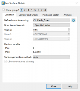 Unique Iso-surfaces in Multiple Zones with Equal Variables - Tecplot ...